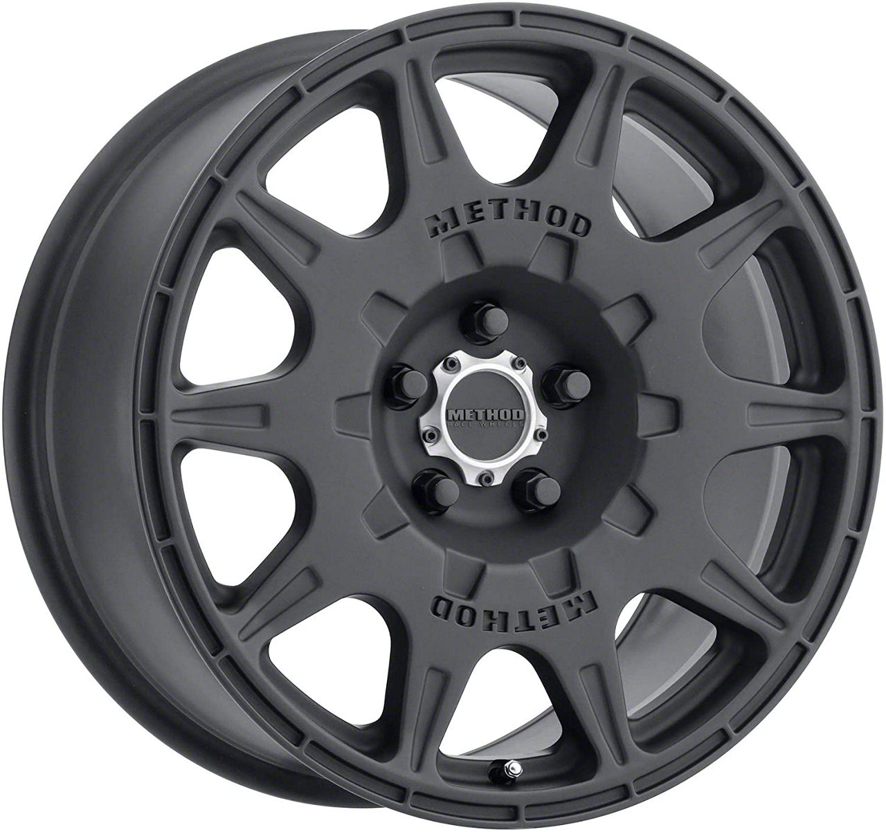 Method Race Wheels Jeep Wrangler MR502 Rally Matte Black Wheel; 17x8 ...