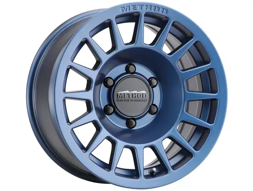 Method Race Wheels Jeep Wrangler MR707 Bead Grip Bahia Blue Wheel; 17x8 ...