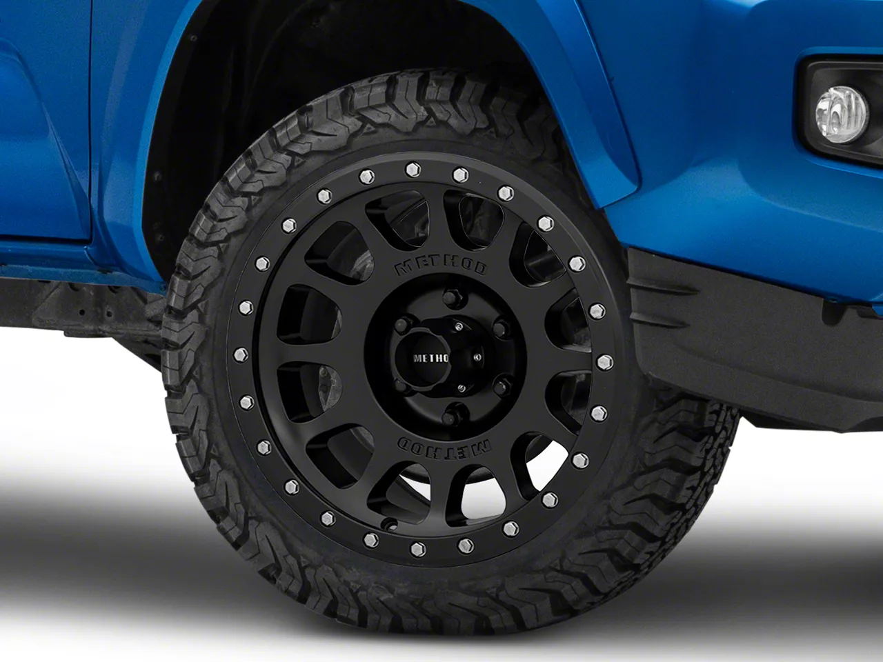 Method Race Wheels Tacoma MR305 NV Matte Black 6-Lug Wheel; 20x10 ...
