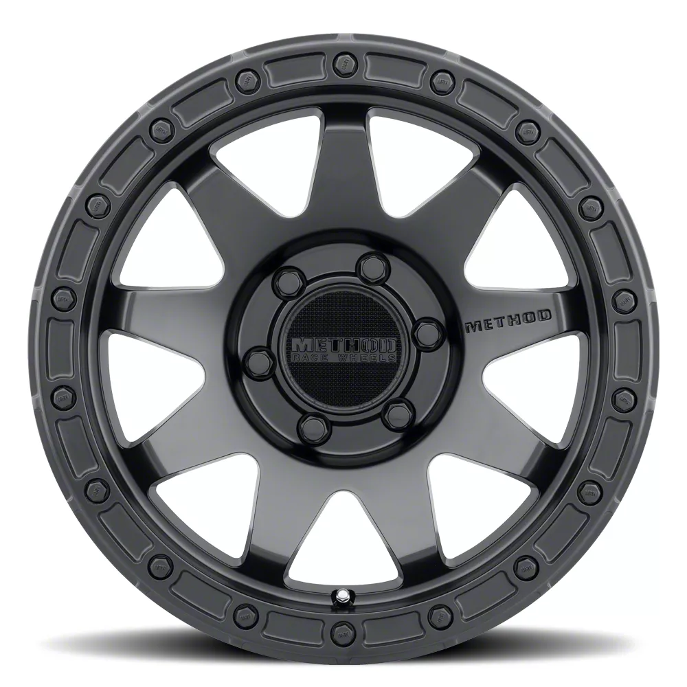 Method Race Wheels Tacoma MR317 Matte Black 6-Lug Wheel; 17x9; -12mm ...