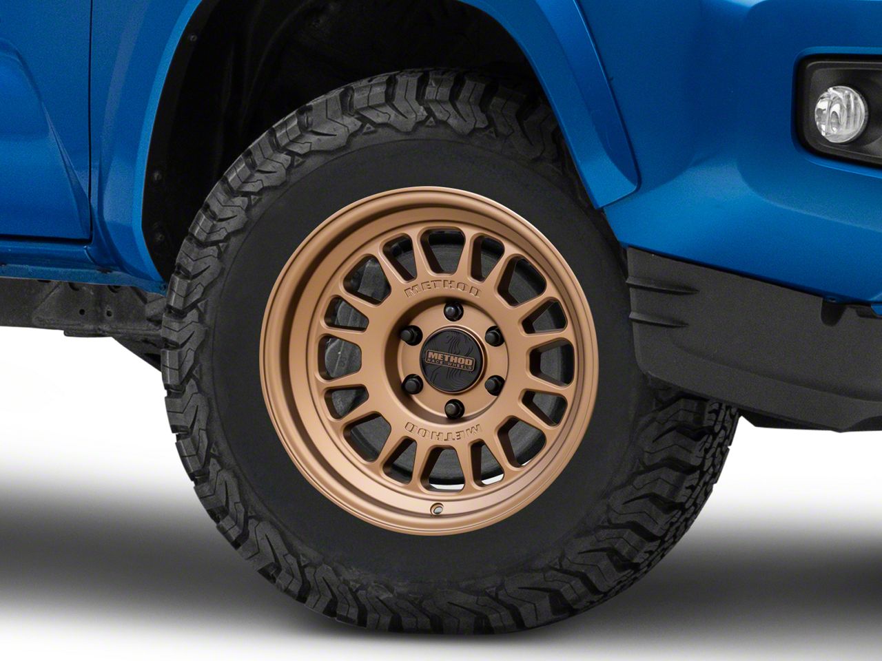 Method Race Wheels Tacoma MR318 Bronze 6-Lug Wheel; 17x8.5; 25mm Offset ...