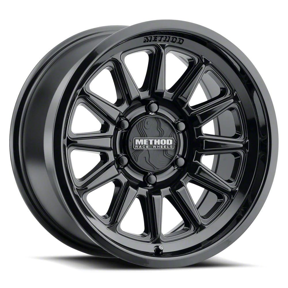 Method Race Wheels Tacoma MR323 Gloss Black 6-Lug Wheel; 17x8.5; 25mm ...