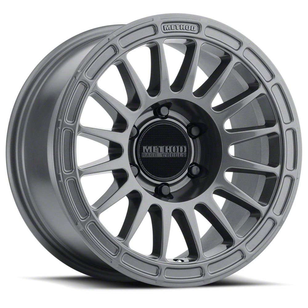Method Race Wheels Tundra MR314 Gloss Titanium Wheel; 17x7.5; 25mm ...