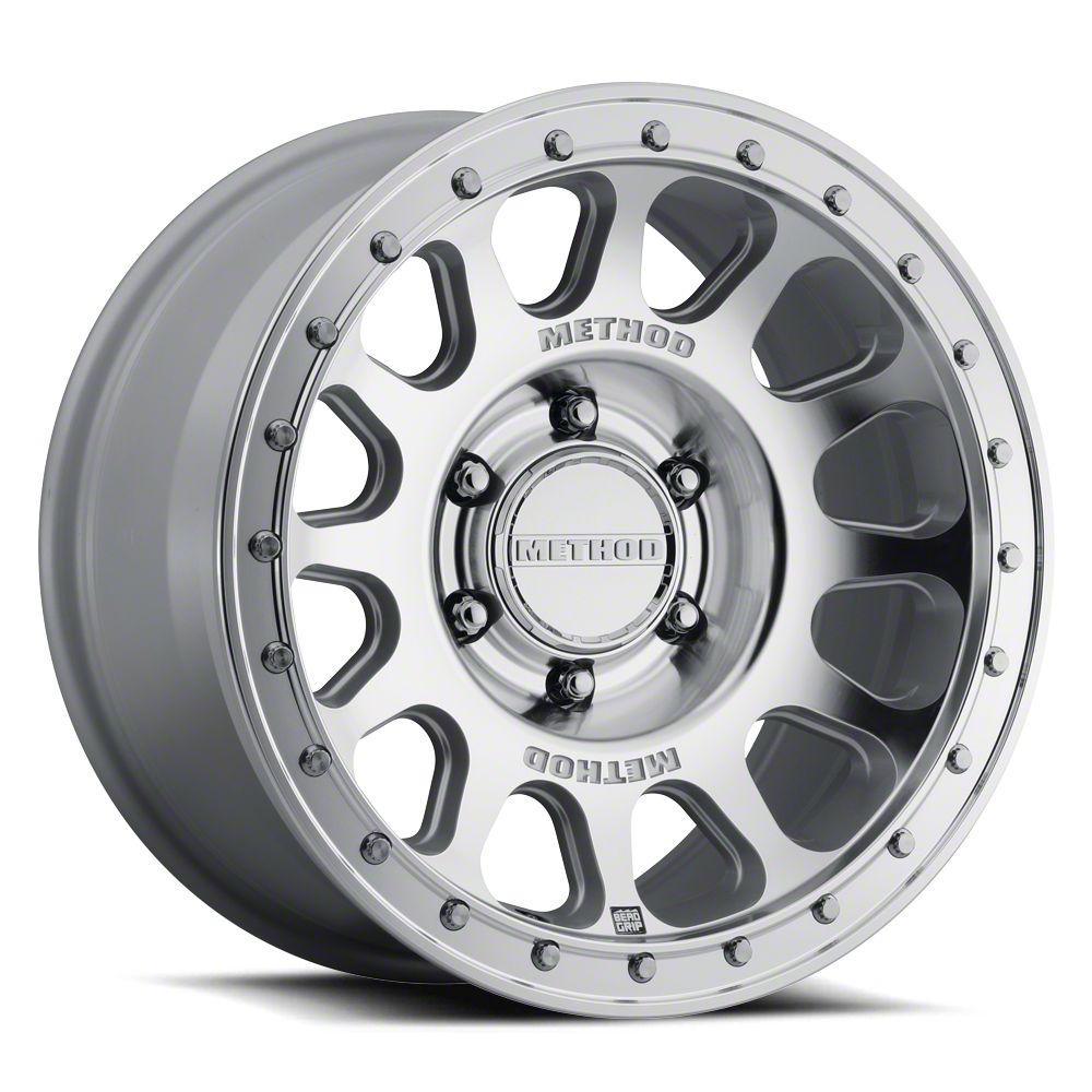Method Race Wheels Tundra MR709 HD Bead Grip Machined 6-Lug Wheel; 18x9 ...
