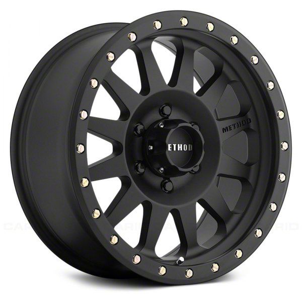 Method Race Wheels Tundra MR304 Double Standard Matte Black 6-Lug Wheel ...