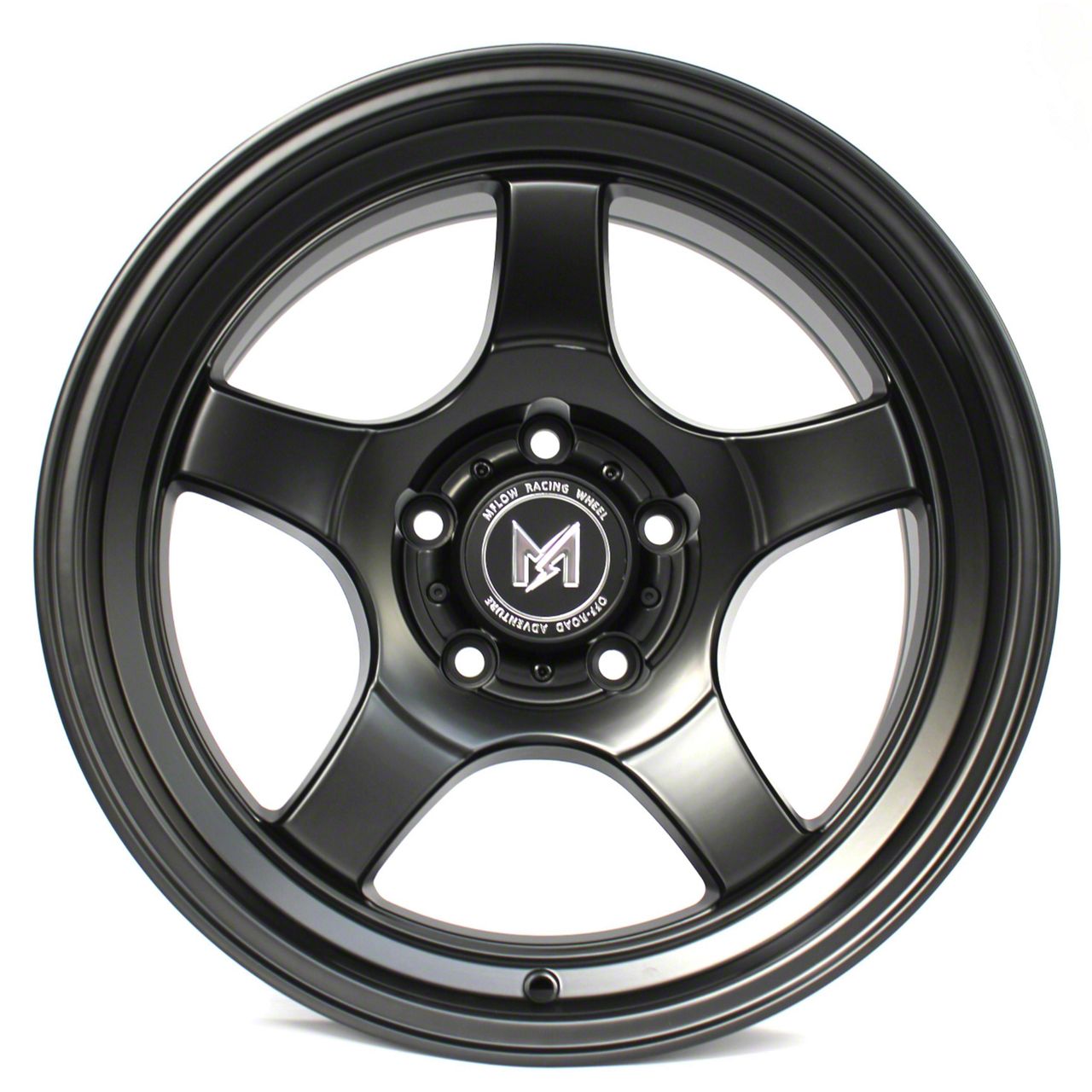 MFlow Racing Toyota 4-Runner MF05 Matte Black 6-Lug Wheel; 17x8.5; 5mm ...