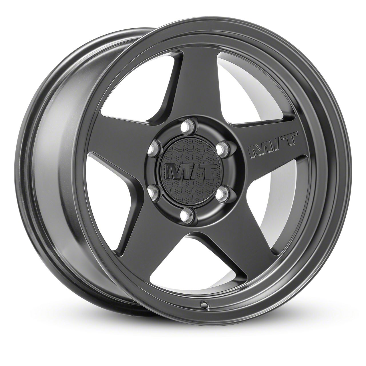 Mickey Thompson Toyota 4-Runner Open 5 Satin Black 6-Lug Wheel; 17x9 ...