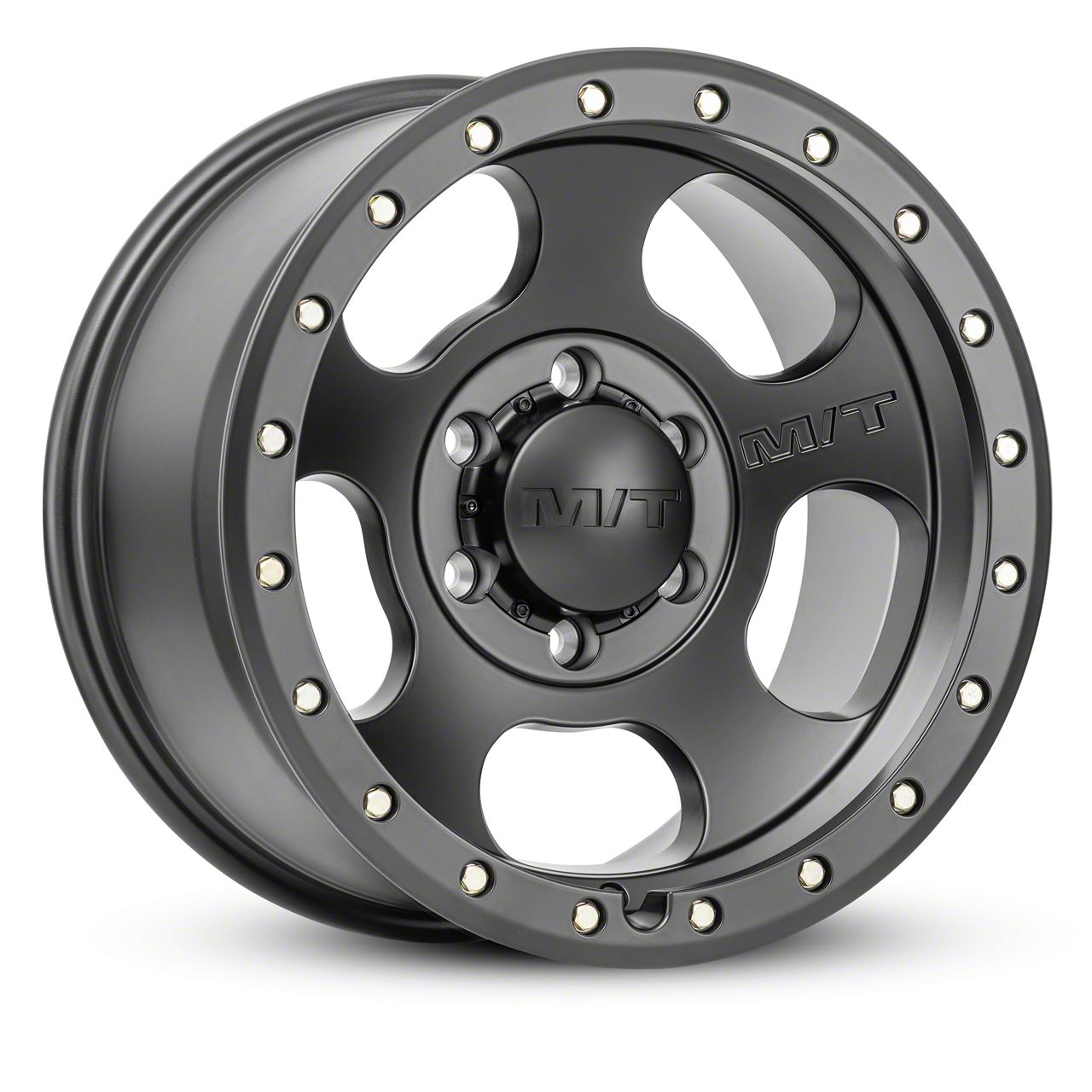 Mickey Thompson Bronco Canyon Pro Satin Black 6-Lug Wheel; 17x9; 0mm ...