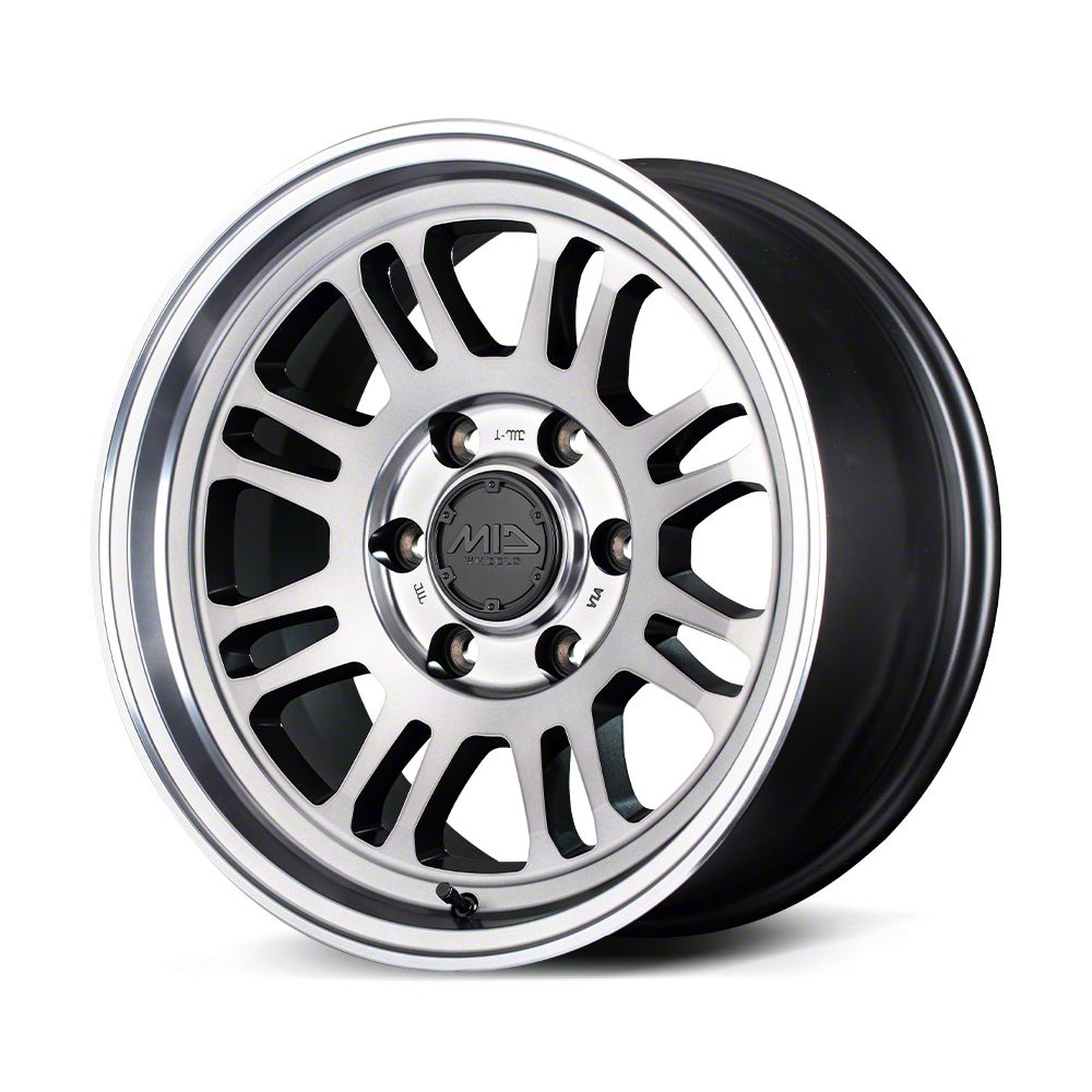 MID Wheels by RAYS Toyota 4-Runner M16 Steel Clear 6-Lug Wheel; 17x8.5 ...