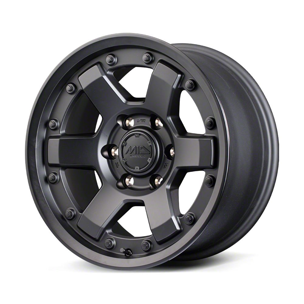 MID Wheels by RAYS Toyota 4-Runner M6 Gunblack 6-Lug Wheel; 17x8.5; 0mm ...