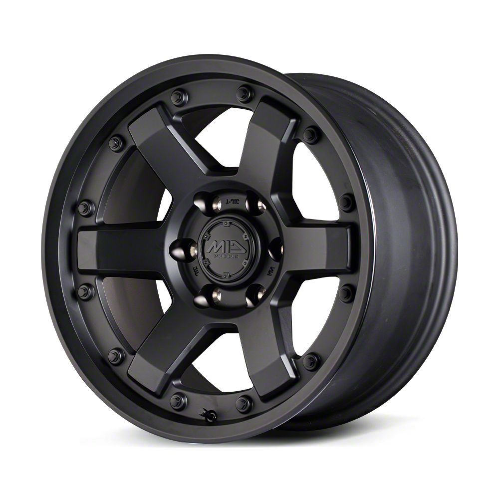 MID Wheels by RAYS Titan M6 Gunblack 6-Lug Wheel; 18x9; 10mm Offset ...