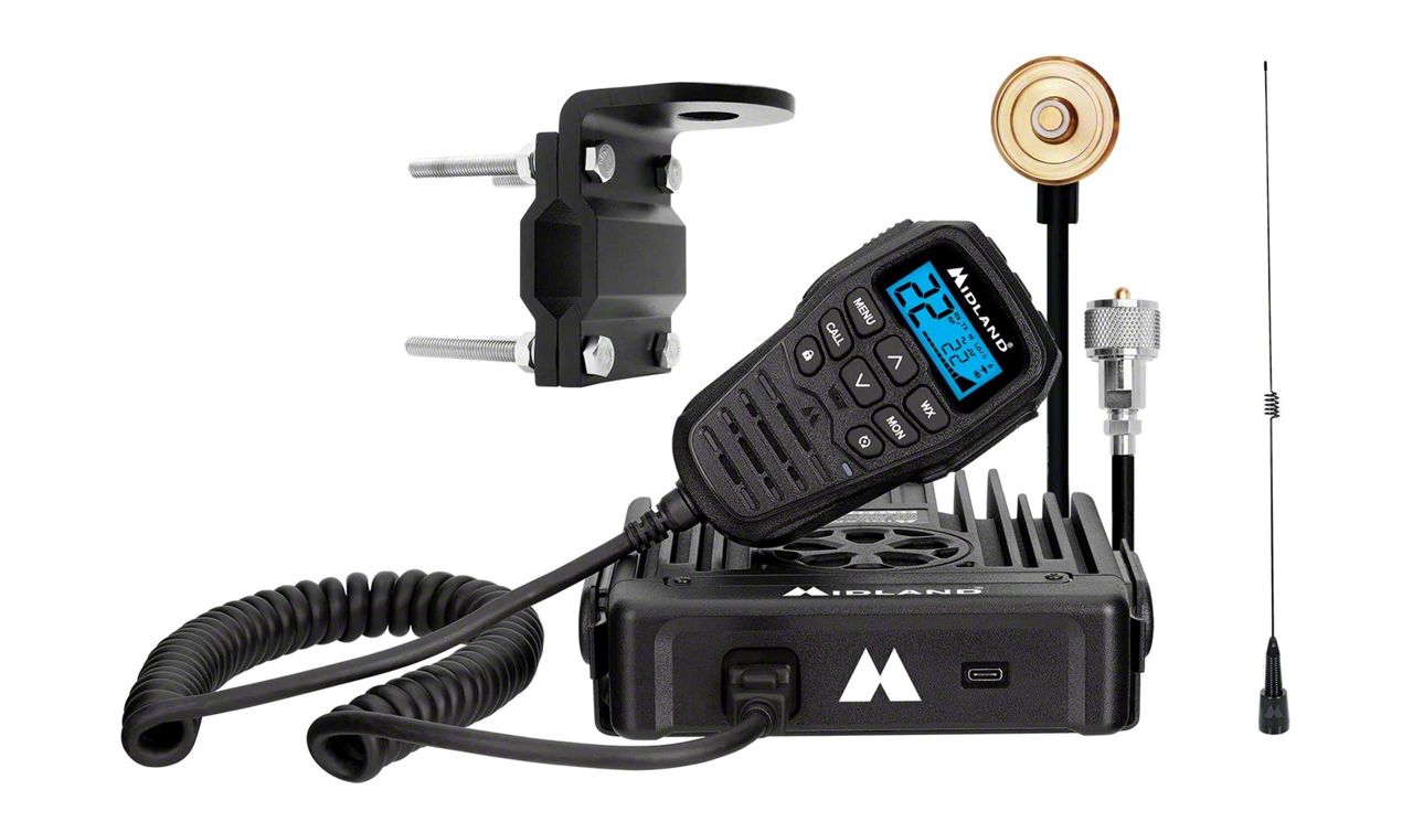 Midland Radio Titan XD MicroMobile GMRS Two-Way Radio Bundle with ...
