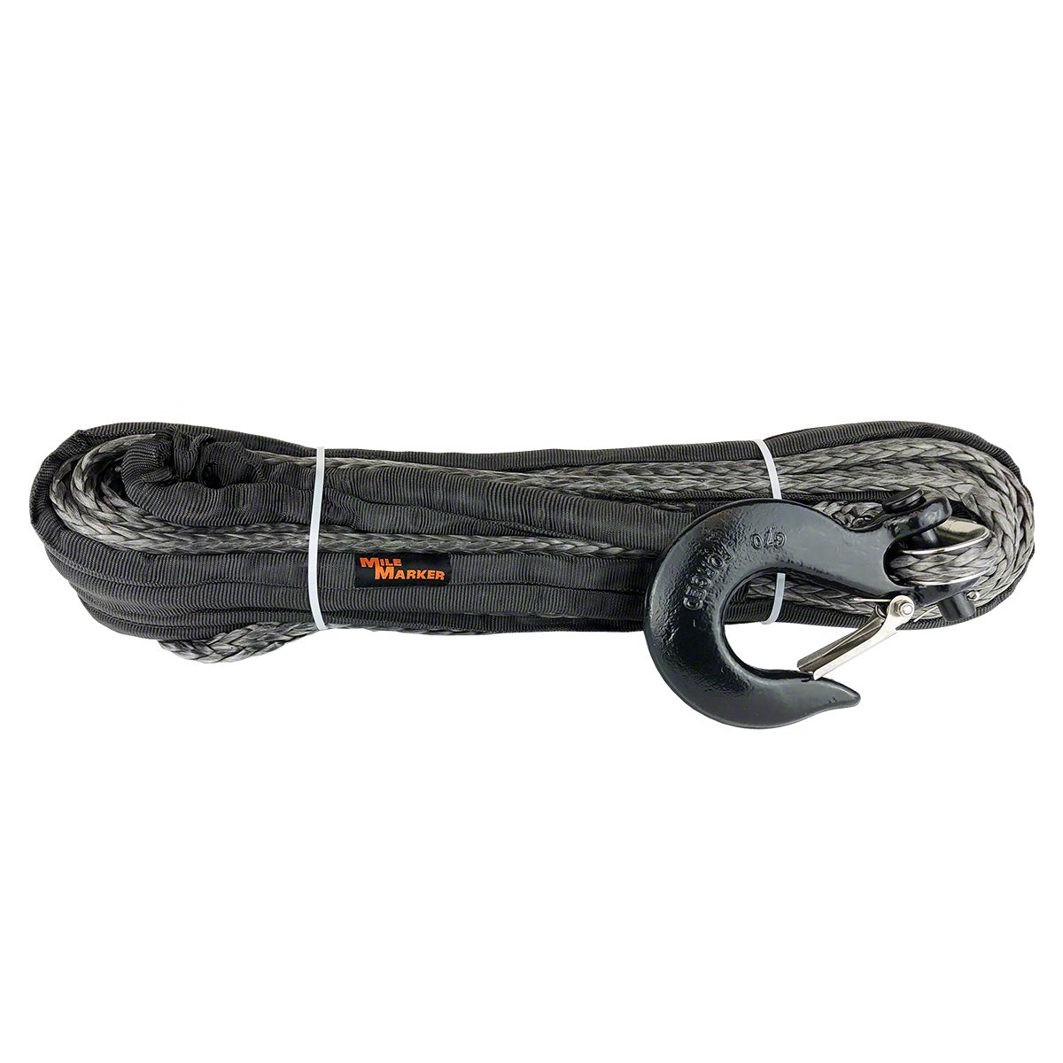 Mile Marker Jeep Wrangler 5/16-Inch x 100-Foot Synthetic Rope Kit ...