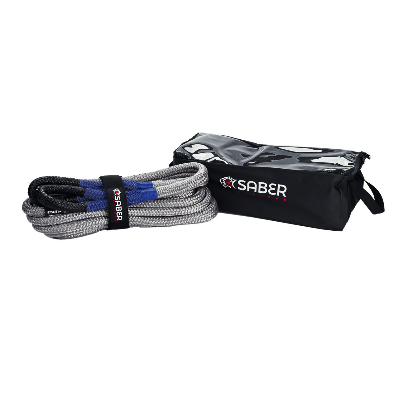 Mile Marker Jeep Wrangler Kinetic Recovery Rope; 18,000 lb. SBR8KRR ...