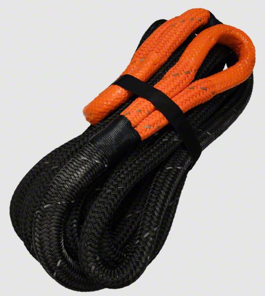 Mile Marker Tacoma 1-Inch x 30-Foot Kinetic Rope Kit; Black 18-52100-30 ...
