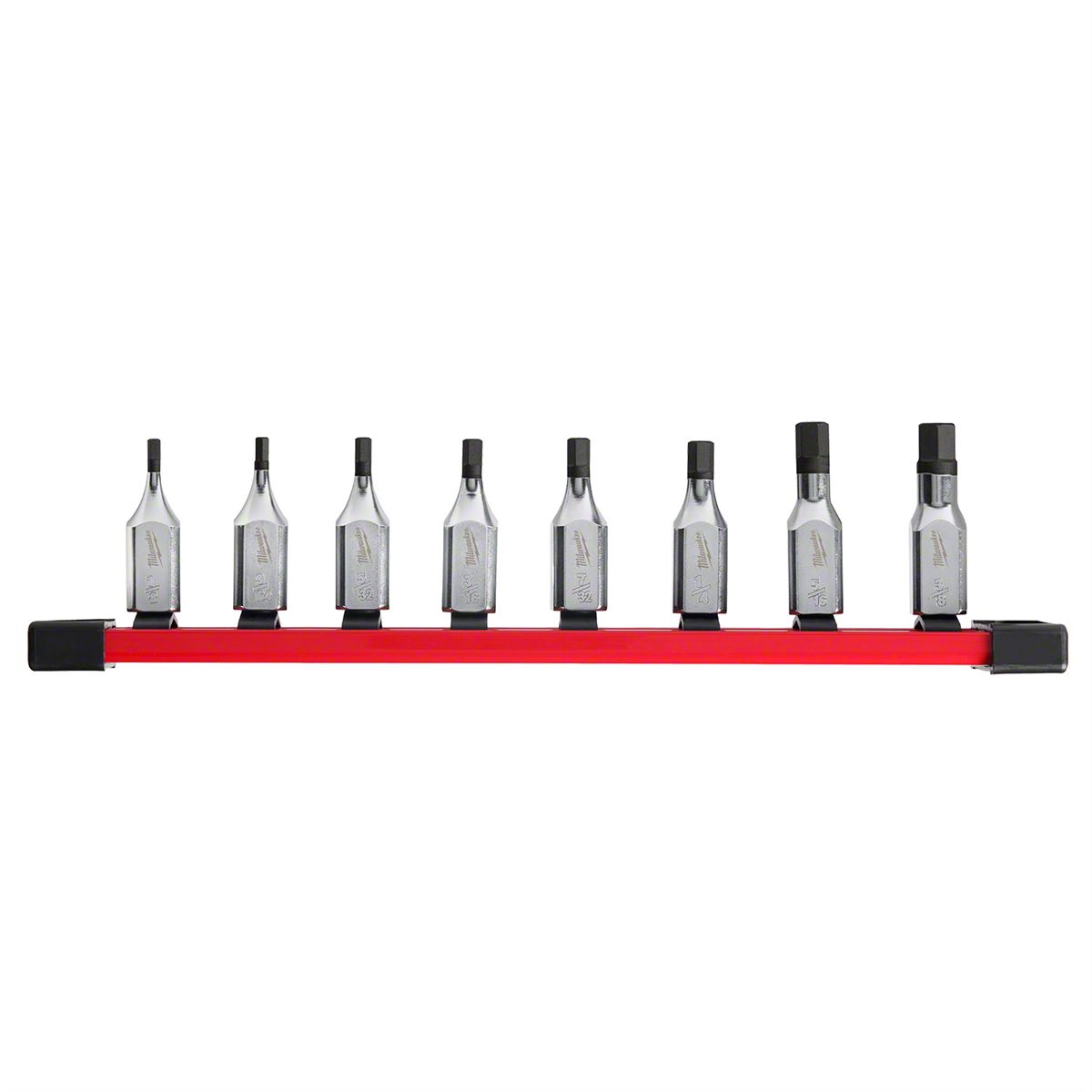 Milwaukee Tool Universal XT 3/8-Inch Drive Hex Bit Socket Set; SAE; 8 ...