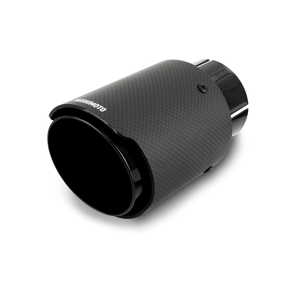 Mishimoto Toyota 4-Runner Exhaust Tip; 4-Inch; Black MMEXH-TIP-CF3BK ...