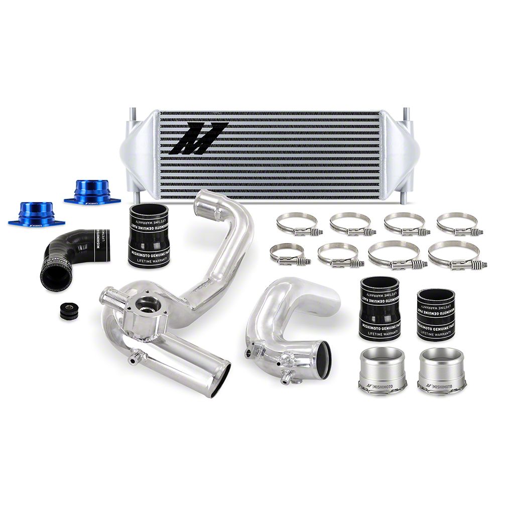 Mishimoto Bronco Performance Intercooler Kit with Polished Piping ...