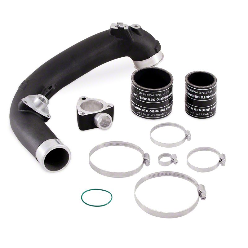 Mishimoto Jeep Wrangler Performance Intercooler Pipe MMICP-JLH-18WBK ...