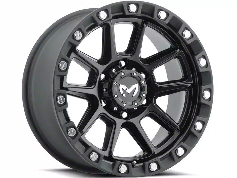 MKW Offroad Toyota 4-Runner M205 Satin Black 6-Lug Wheel; 20x9; 1mm ...