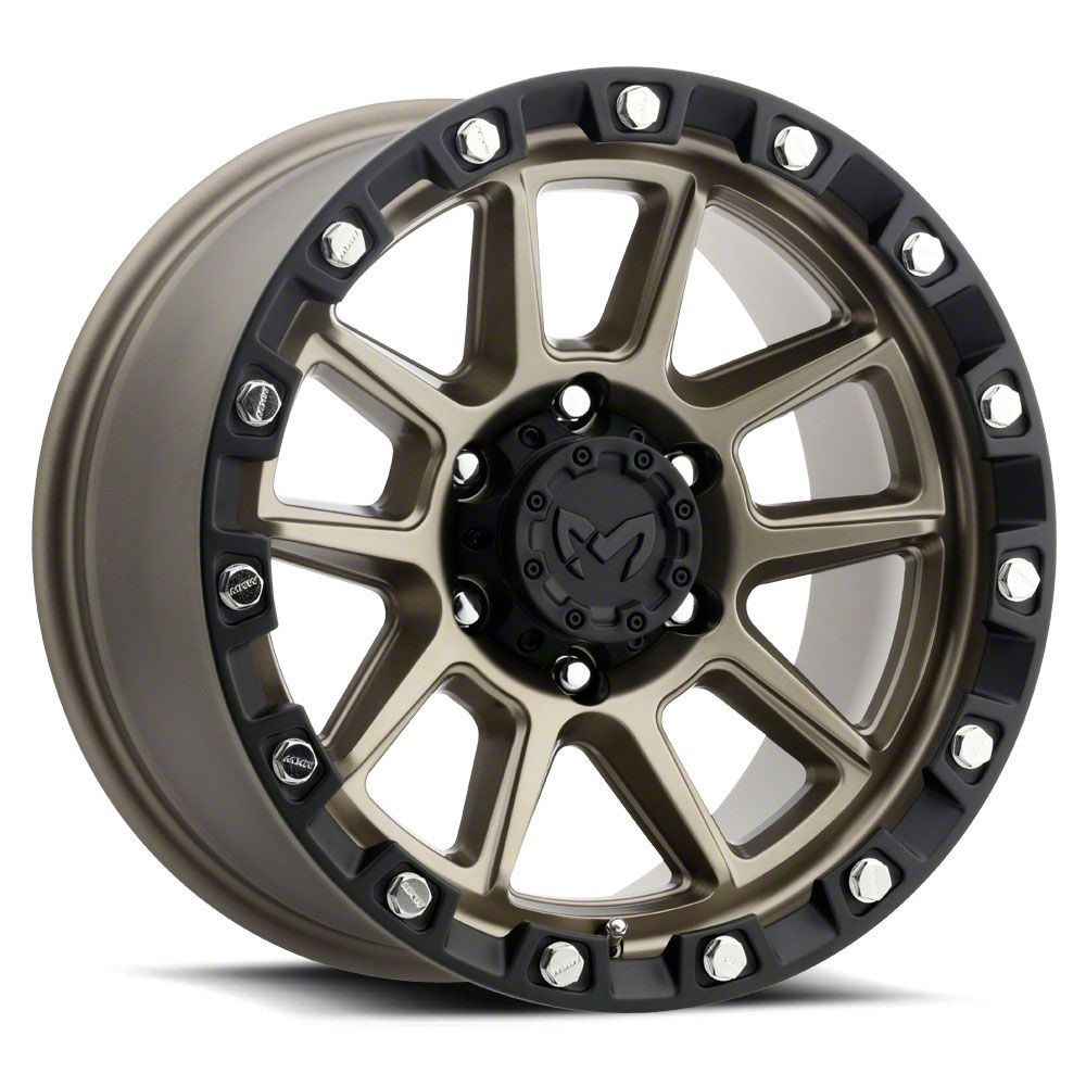 MKW Offroad Tundra M205 Matte Bronze 5-Lug Wheel; 17x8.5; -10mm Offset ...