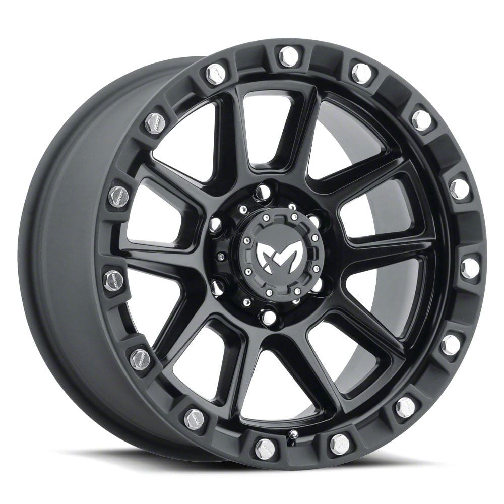 MKW Offroad Tundra M205 Satin Black 5-Lug Wheel; 17x8.5; -10mm Offset ...