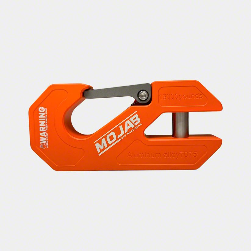 Mojab Offroad Jeep Gladiator Aluminum Winch Shackle with Closed Latch ...