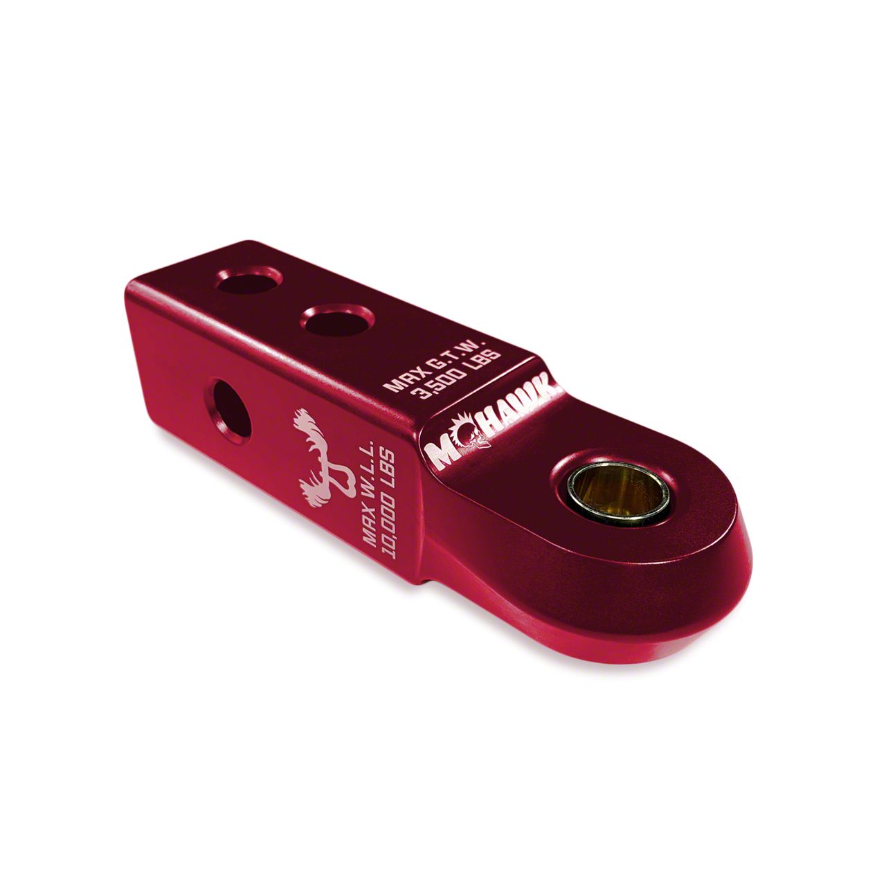 Moose Knuckle Offroad Jeep Cherokee Mohawk Shackle Receiver 2.0; Red ...