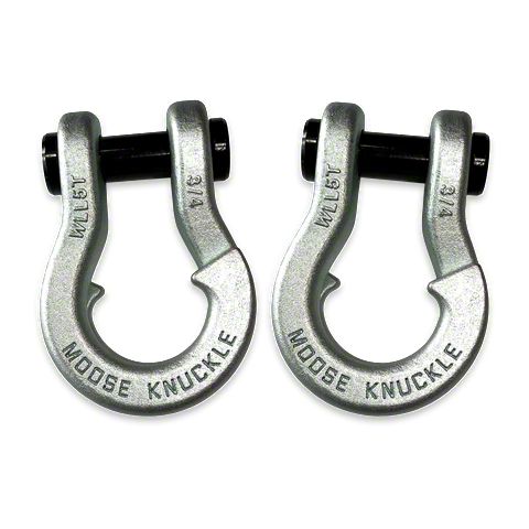 Moose Knuckle Offroad Bronco Jowl Split Recovery Shackle 3/4 Combo ...