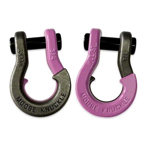 Moose Knuckle Offroad Tundra Jowl Split Recovery Shackle 3/4 Combo; Raw ...