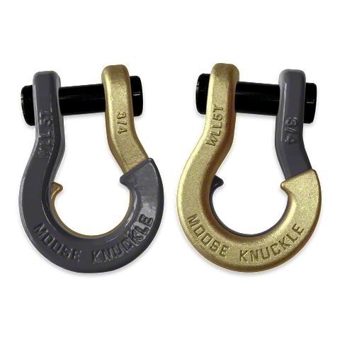 Moose Knuckle Offroad Jeep Cherokee Jowl Split Recovery Shackle 3/4 ...