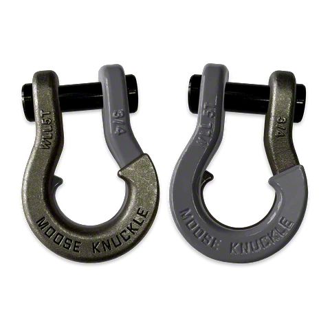 Moose Knuckle Offroad Jeep Cherokee Jowl Split Recovery Shackle 3/4 ...