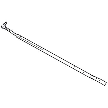 Mopar Jeep Gladiator Long Tie Rod End 68258761AD (20-26 Jeep Gladiator ...