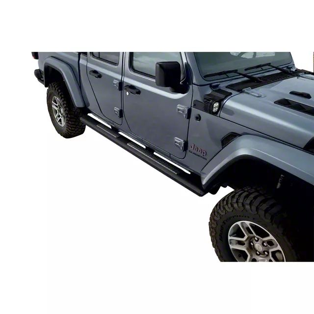Mopar Jeep Gladiator Tubular Side Step Bars; Black 82215609AB (20-25 ...