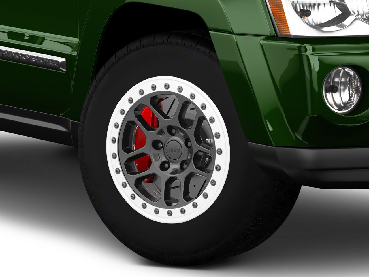 Mopar Jeep Grand Cherokee True Beadlock Capable Satin Black Wheel; 17x8 ...