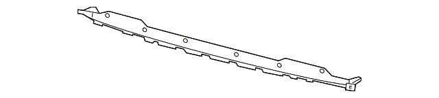 Mopar Jeep Wrangler Bumper to Body Filler Panel; Closeout; Front Upper ...