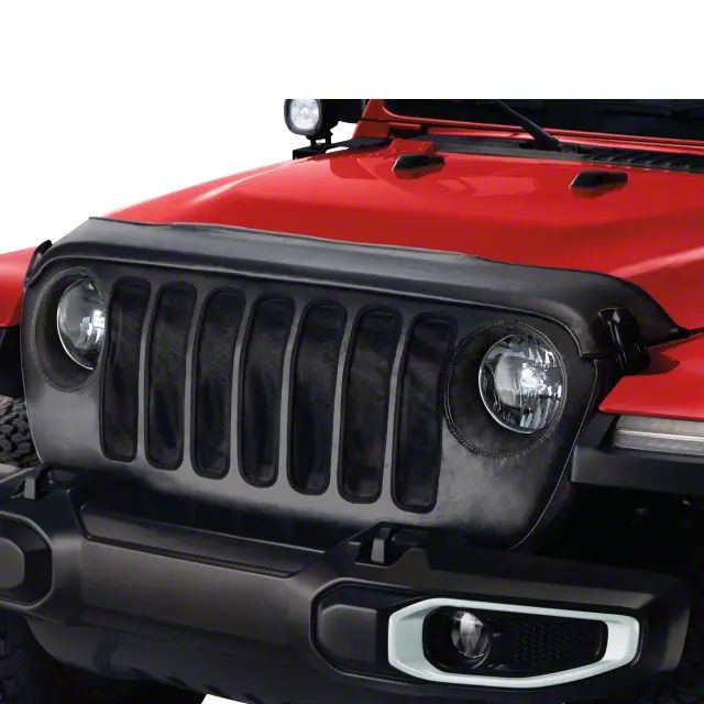 Mopar Jeep Wrangler Front End Grille Cover; Black Vinyl 82215365AB (18 ...