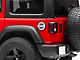 Mopar Jeep Wrangler Fuel Door with Jeep Logo; Satin Chrome 82215122 (18 ...