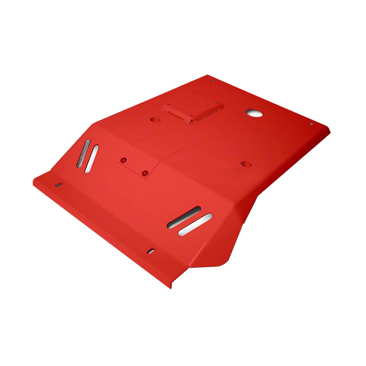 M.O.R.E. Toyota 4-Runner Front Skid Plate; Red T4FSP5G-Red (14-24 ...