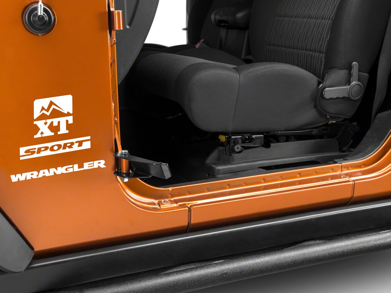 M.O.R.E. Jeep Wrangler Exterior Door Peg J107866 (07-18 Jeep Wrangler ...