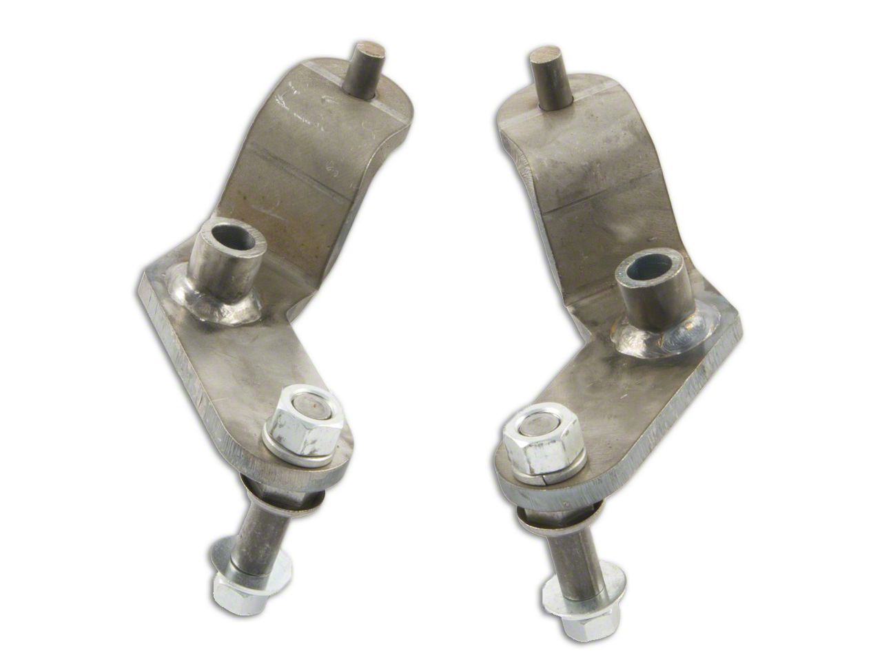 M.O.R.E. Jeep Wrangler Rear Upper Shock Mounts 9950 (87-95 Jeep ...