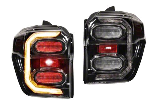 Morimoto Toyota 4-Runner XB LED Tail Lights; Black Housing; Smoked Lens ...