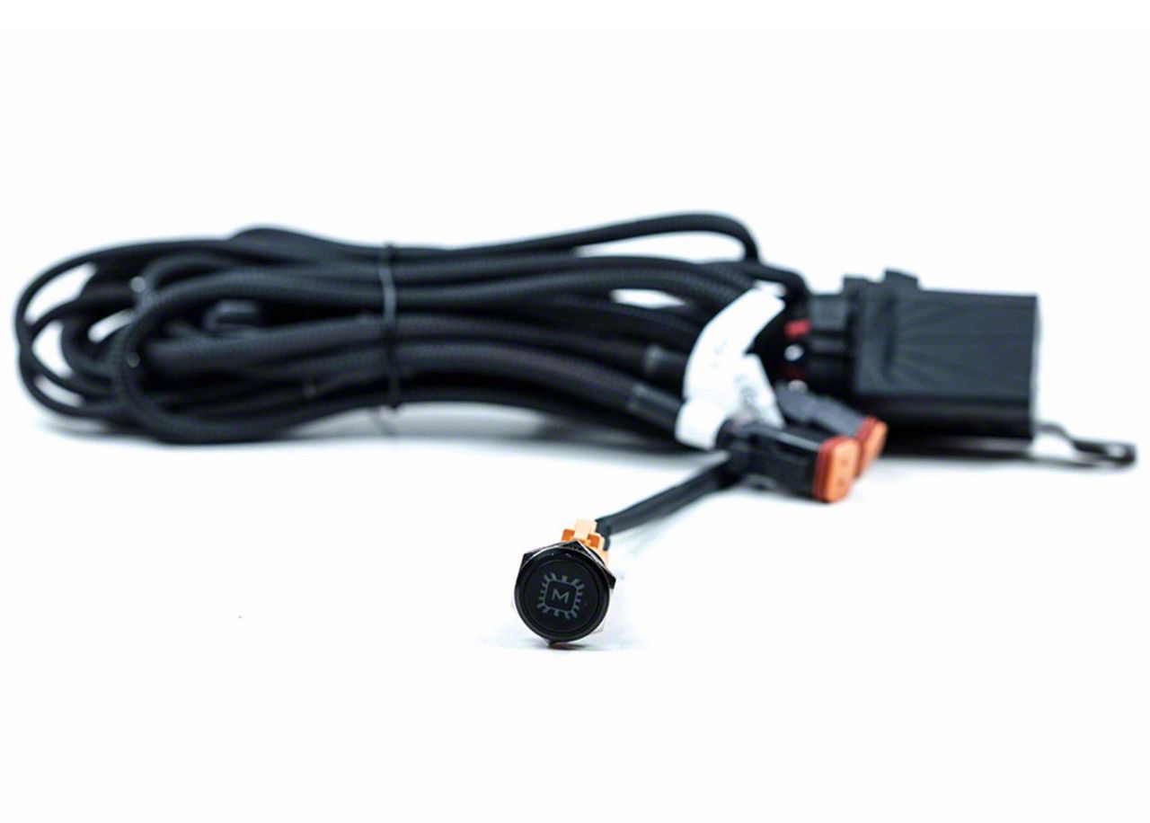 Morimoto Jeep Gladiator 2/4Banger Bar Switched Power Harness for 6 to 8 ...