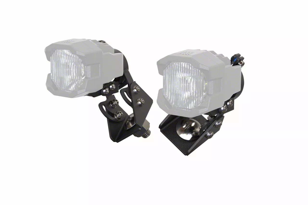 Morimoto Jeep Wrangler 1Banger Light Pod Omni-Adjustable Mounts BAF140 ...