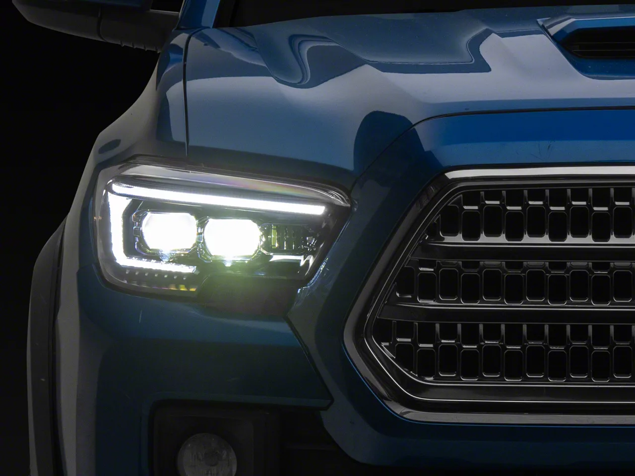 Morimoto Tacoma XB Evo LED Headlights; Black Housing; Clear Lens LF2 ...