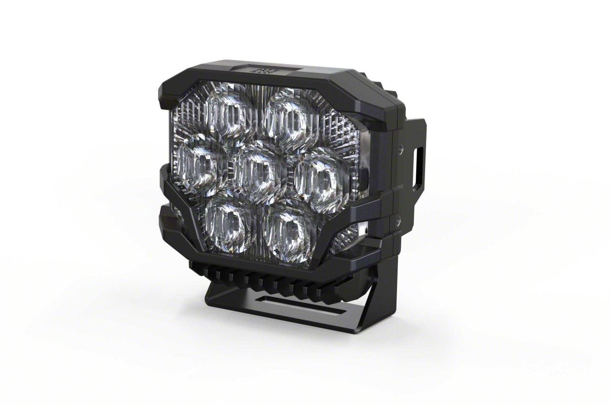 Morimoto Tundra BigBanger Amber DRL LED Pod Light; HXB White Combo Beam ...