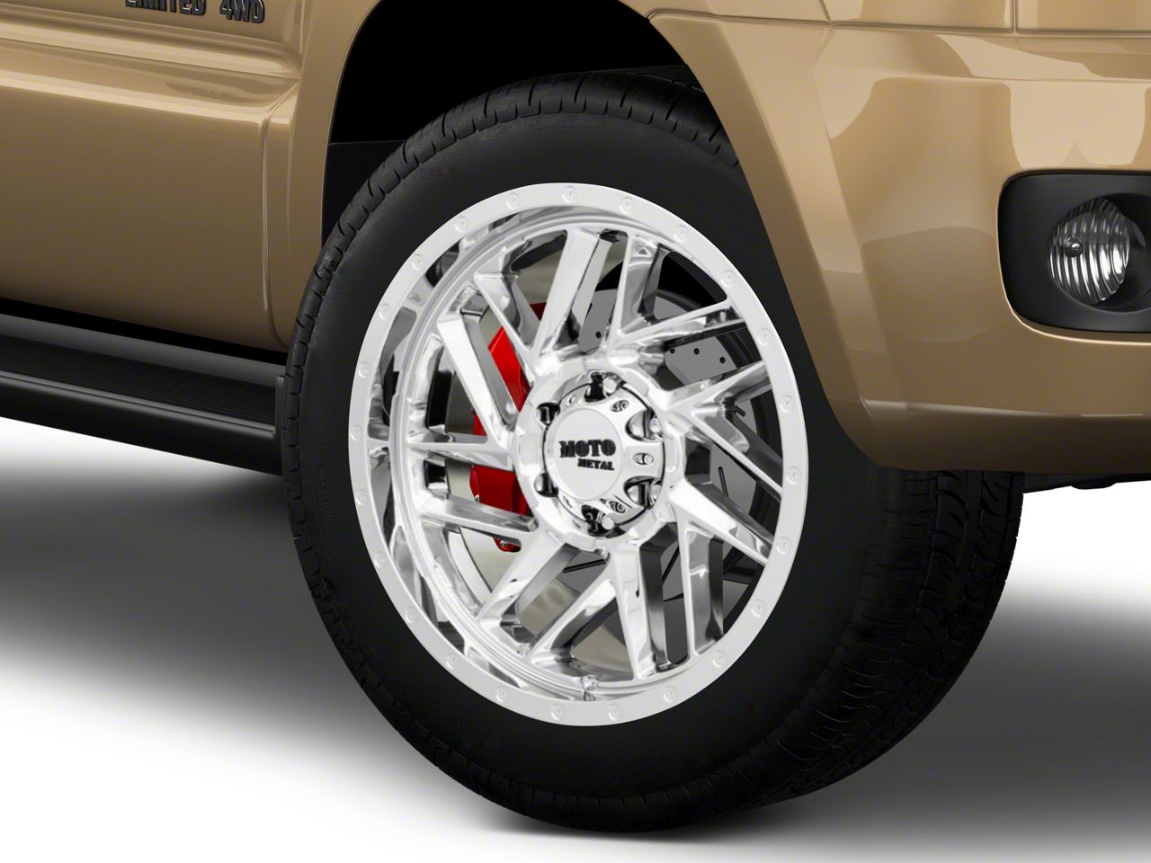 Moto Metal Toyota 4-Runner MO985 Breakout Chrome 6-Lug Wheel; 20x9; 0mm ...