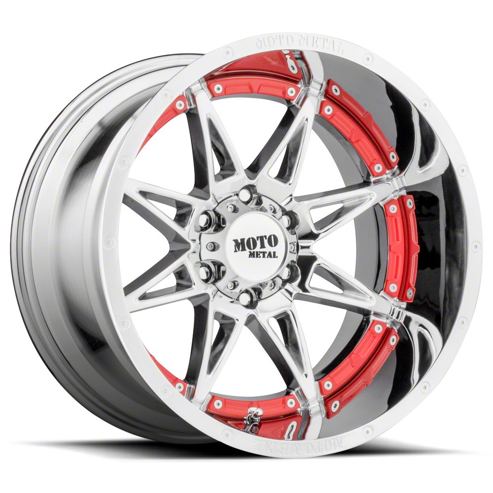 Moto Metal Toyota 4-Runner Hydra Chrome 6-Lug Wheel; 17x9; -12mm Offset ...