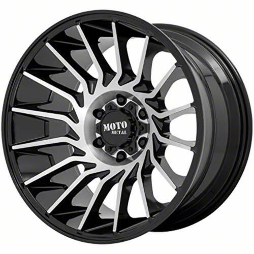 Moto Metal Toyota 4-Runner MO807 Gloss Black Machined 6-Lug Wheel ...