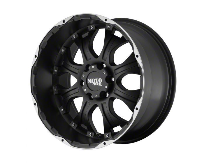 Moto Metal Toyota 4-Runner MO959 Matte Black Machined 6-Lug Wheel; 20x9 ...